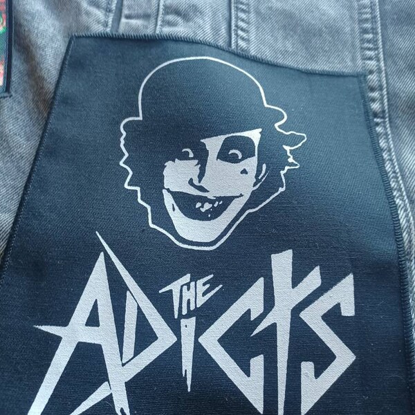 The Adicts Patch Punk Rock Overlocked Patch 1977 Punk Patch Clockwork ...