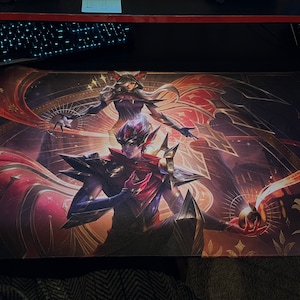 Ahri Lol ALL SKINS Gaming Mouse Pad Ahri Lol Large Gaming Mouse Mat ...