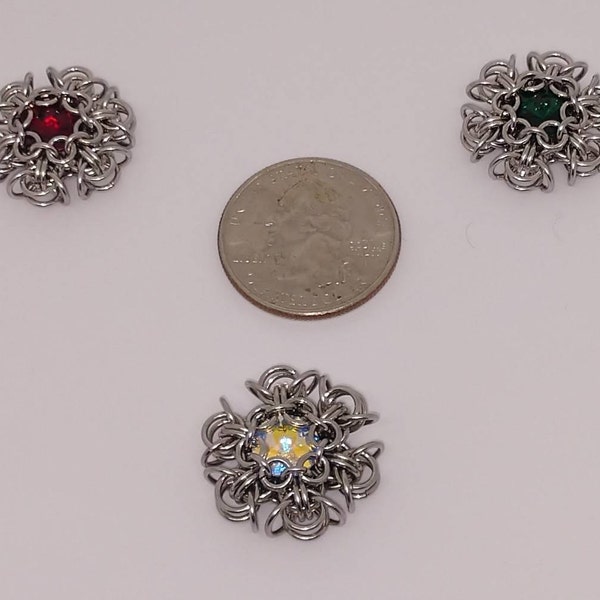 Pixie Snowflake Chain Maille Tutorial - Etsy