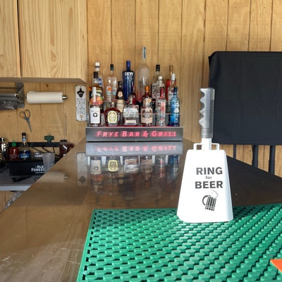 2 Step 30 Wide Liquor Bottle Display Steps With LED - Etsy