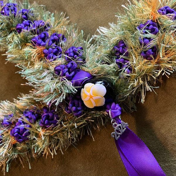 MADE TO ORDER Customized Double Pikake Eyelash Lei With a Variety of ...