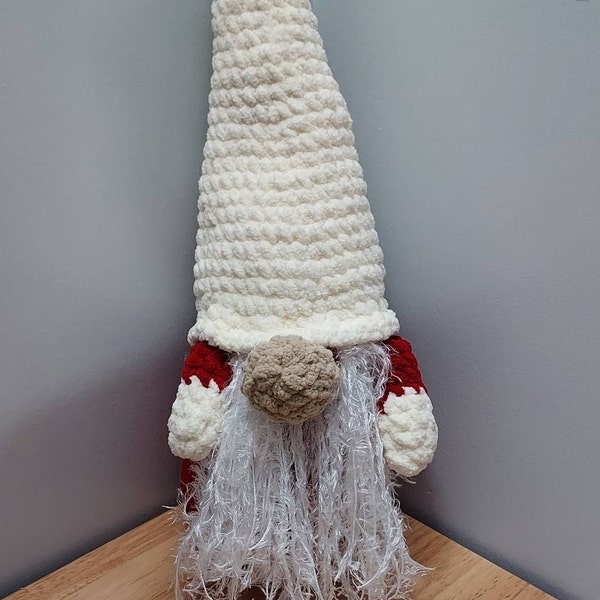 PATTERN: Plush Gnome Pattern Amigurumi Chunky Gnome Pattern Crocheted ...