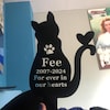 Custom Cat Metal Sign,cat Wall Art,personalized Cat Name Sign,cat ...