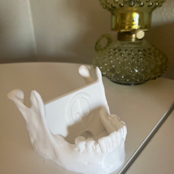 Lower Jaw Phone Holder • Gothic Home Decor • 3D Printed - Etsy