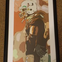 Aaron Donald Los Angeles Rams Art Print, New & Rare, Limited to Only 50 ...