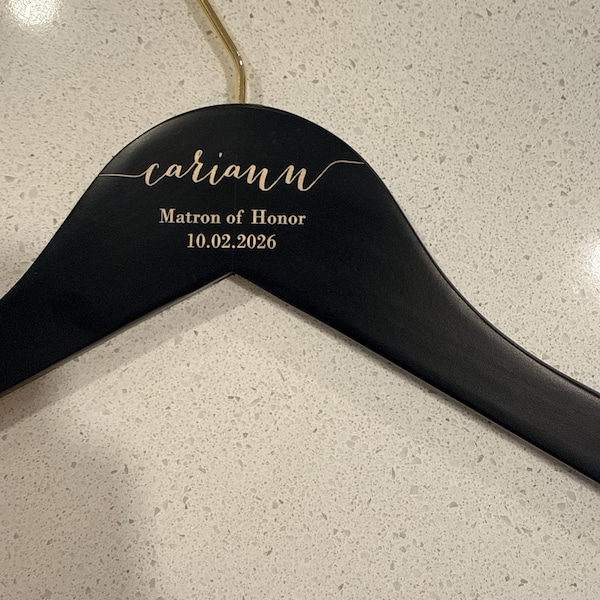 Personalized Bridesmaid Hangers, Bridesmaid Proposal Gifts ...