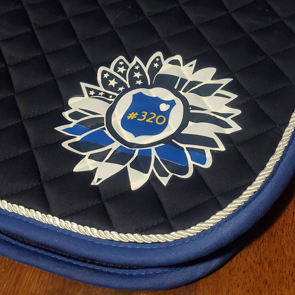 Custom Horse English All Purpose Saddle Pad - Personalized Design and ...