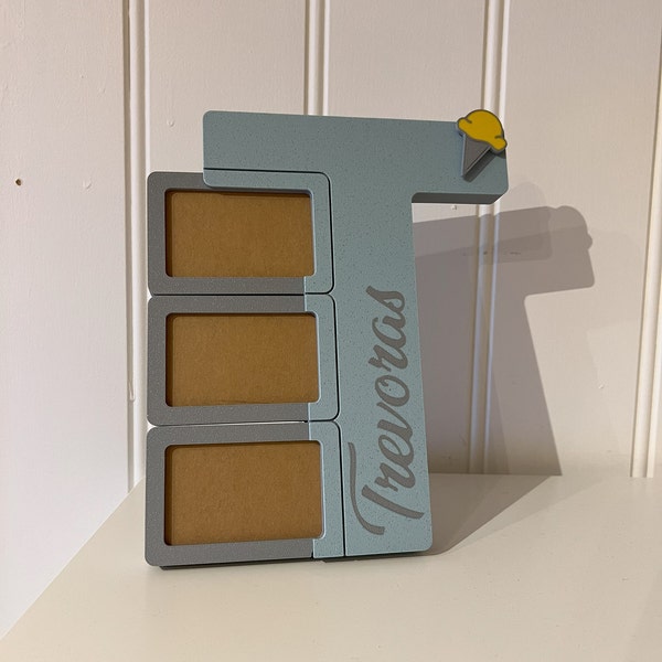 3D Letter, Personalized Photo Frame, Freestanding Letter, Nursery Wall ...