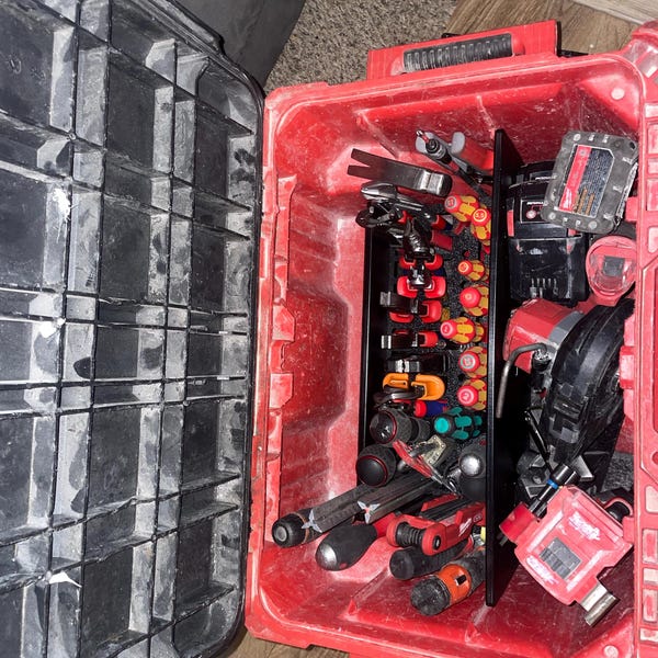Packout Crate Hand Tool Insert Organizer for Milwaukee Packout Crate ...