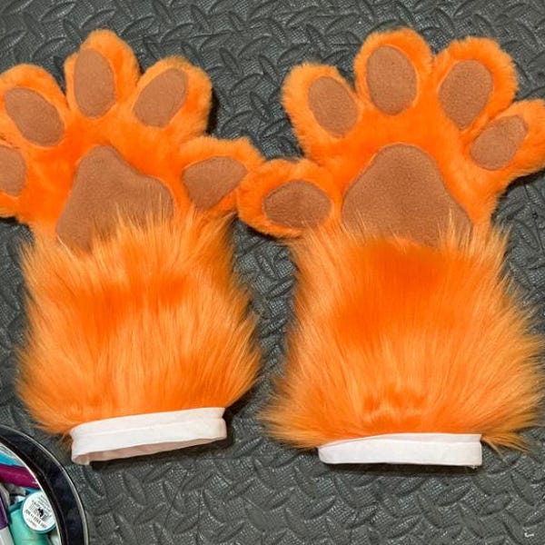 Pattern and Tutorial: Shaped 5-digit Handpaws - Etsy