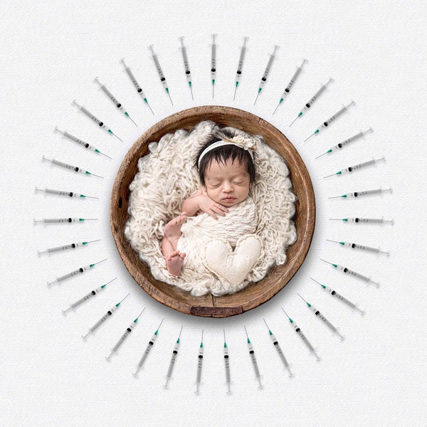 Newborn Digital Backdrop Background IVF IUI Infertility Fertility ...