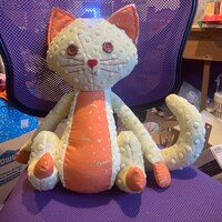 Cat Softie PDF Sewing Pattern, Scrappy Paws Stuffed Animal Pattern ...