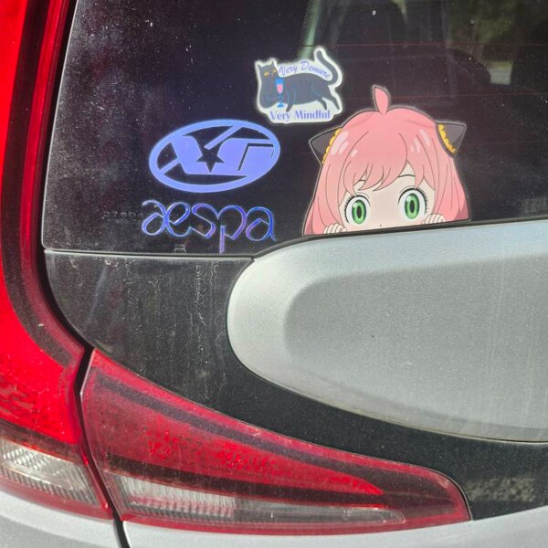 Demure Sticker, Very Mindful, Cutesy, Black Cat Vinyl Decal, Tiktok ...