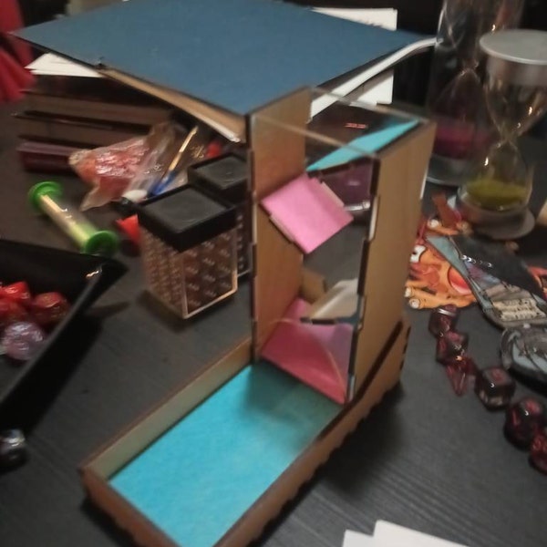 LGBTQ+ Pride Wooden Dice Tower - Etsy