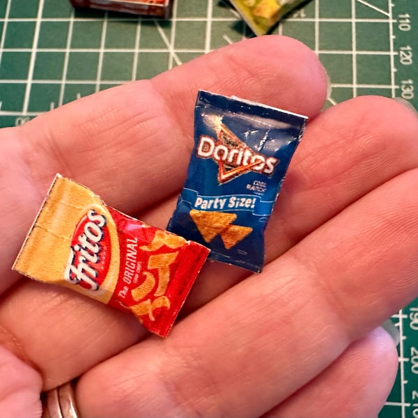 Miniature Food Donut Set Template PRINTABLE MINI FOOD Box Digital File ...