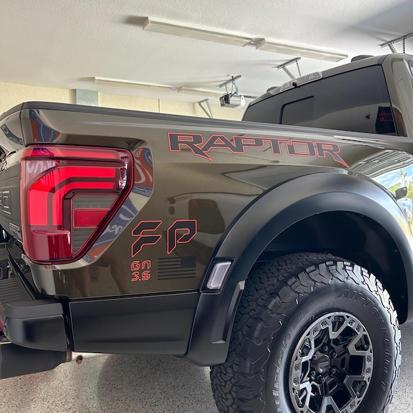 FP Performance Decal Raptor Gen 1-3 - CUSTOM OUTLINE - Etsy