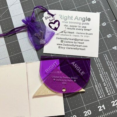 Right Angle Corner Trimming Guide - Etsy