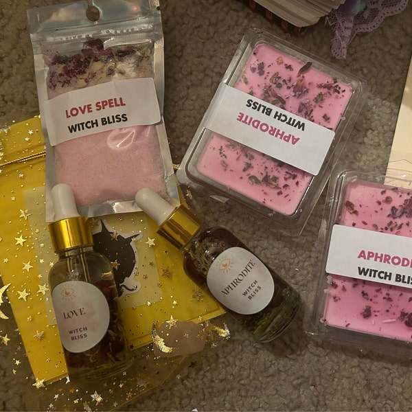 Abundance Spell Jar Intention Spell Jar Money Good Luck Financial ...