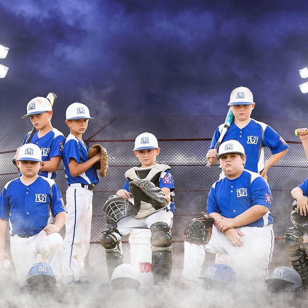 Baseball SELECT Horizontal Digital Backgrounds - Etsy