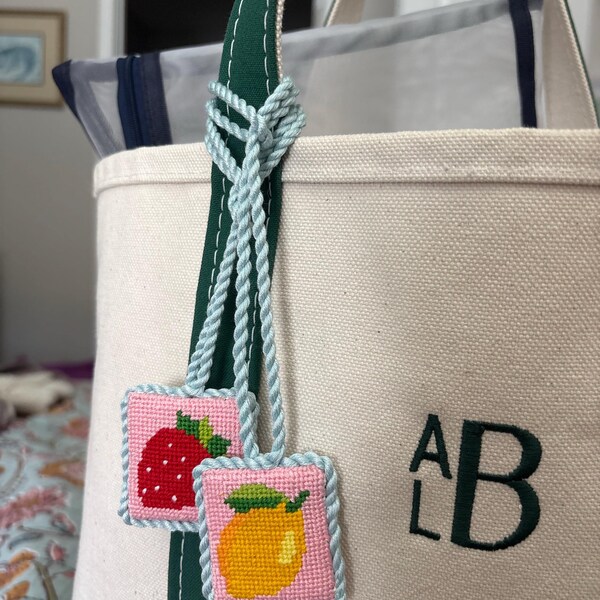 Needlepoint Bag Charm Finishing - Etsy