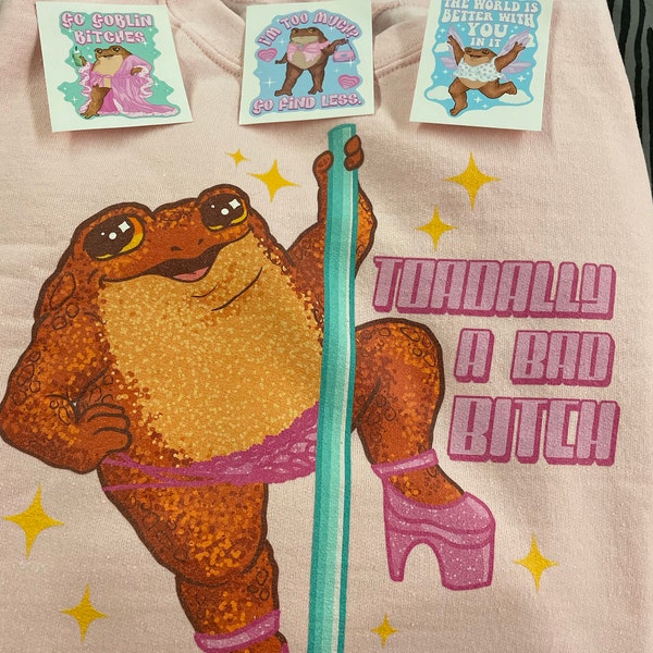 I'm Too Much? Go Find Less. Toad Sticker | Sassy Toad Sticker | Y2K ...