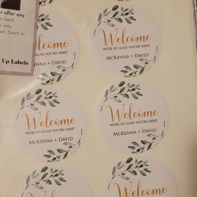 Return Address Labels Personalized Address Stickers Rustic Floral ...