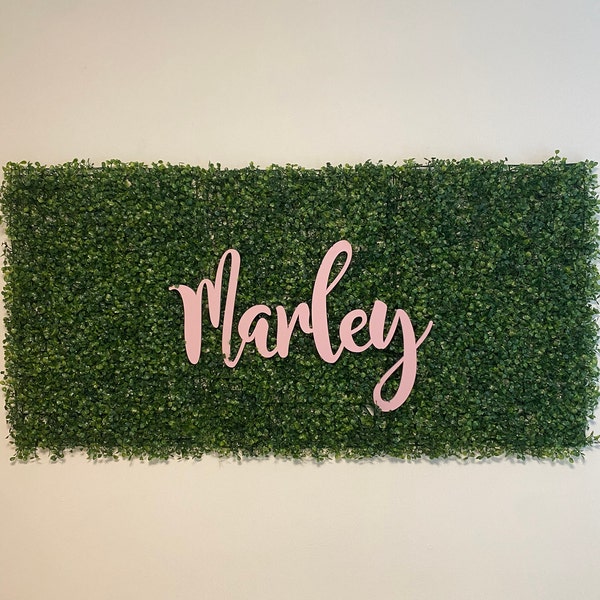 Personalised Wooden Name Sign Small to Extra Large Wall Sign, Nursery ...