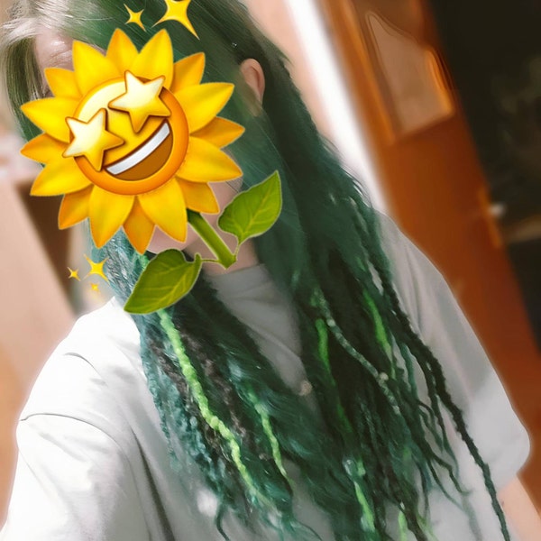 Ginger Dreadlocks, Orange Dreads, Auburn Synthetic Extensions, Copper ...