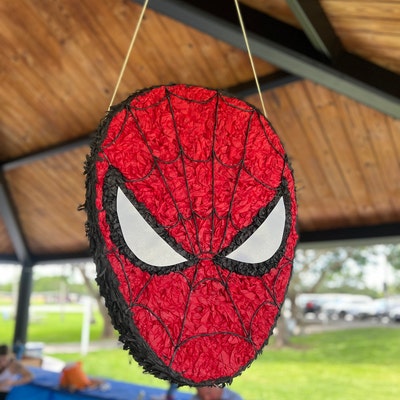 Amazing Spiderman Pinata, Spiderman Theme Party, Spiderman Party ...