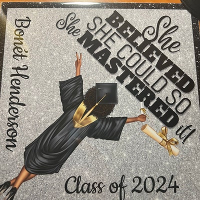 Graduation Cap Topper/mba - Etsy