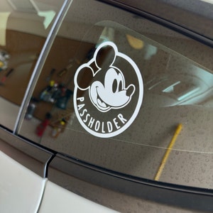 Disney Annual Passholder Decal - Etsy