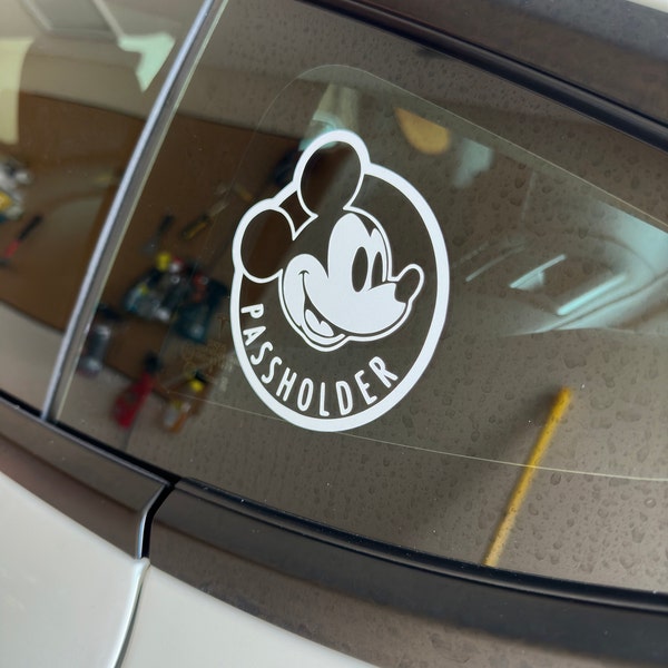 Disney Annual Passholder Decal - Etsy