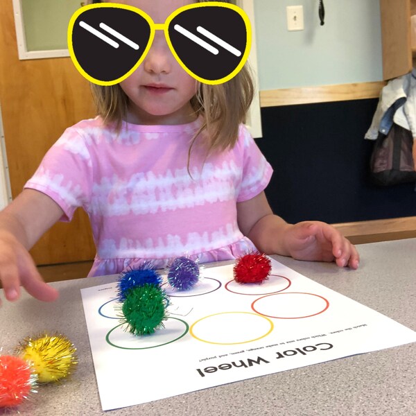 Printable Busy Book Page, Sharing File Folder Game, Preschool Learning ...