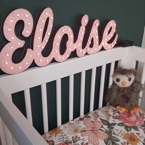 8 Light up Letter Light up Name Light up Name Sign - Etsy