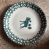 SALEM POTTERY Eagle and Shield Dinner Plate Classic Colonial Glazing ...