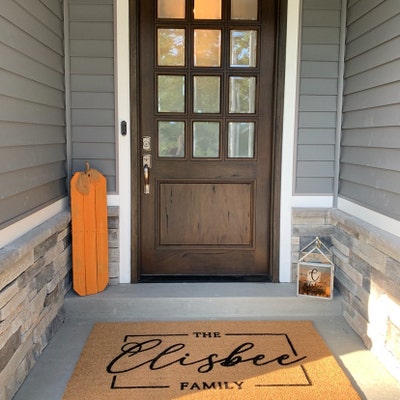 X-LARGE Double Door Doormat, Customized Coir Doormat, Extra Long ...