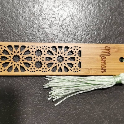 Bookmark different Models in Four Customizable Wood Species - Etsy