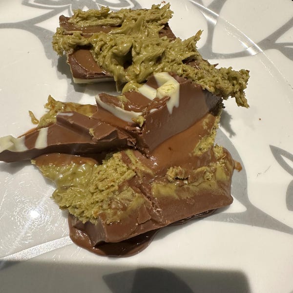 Large Kunafa [knafeh] Pistachio Milk Chocolate Bar - Inspired by the ...