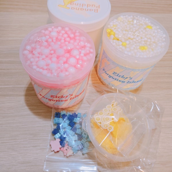 Apple Pie Slime, DIY Clay Butter Slime, Stress Relief Toy Shop, Crunchy ...