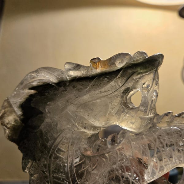 Fascinating Standing Metal Dragon Sphere Holder - Silver / Rose Gold ...