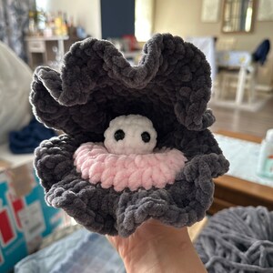Pearl the Oyster CROCHET PATTERN ONLY, Crochet Oyster Pattern, Crochet ...
