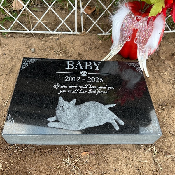 Custom Fish Memorial Stone: Goldfish Betta Koi Guppy | Loss of Pet Fish ...