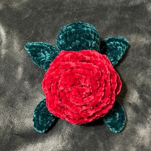 Rose Turtle Crochet Pattern PDF Download Beginner Friendly - Etsy