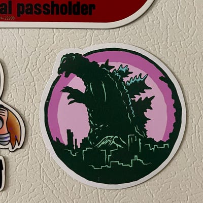 Mechagodzilla STICKER Godzilla, Gojira, Kaiju Movie Monster - Etsy
