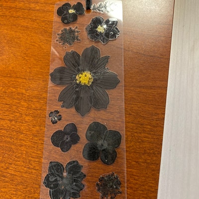 Laminated Bloody Acrylic Paint Bookmark Customizable Red and Black ...