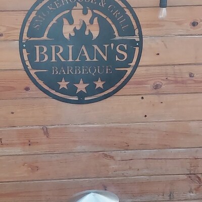 Personalized Metal Grilling Sign Metal Grill Sign Metal BBQ Smoker and ...