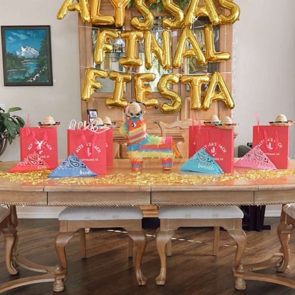 Final Fiesta Balloons Final Fiesta Bachelorette Party Decor ...