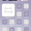 Lavender Ios App Icons Aesthetic | 4000 Neutral Purple iPhone App ...