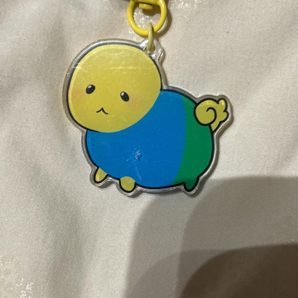 Roblox Noob Bean Keychain - Etsy