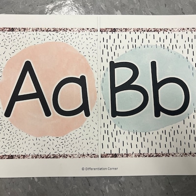 Cow Print Neutral Classroom Decor Bundle Classroom Bulletin Board ...